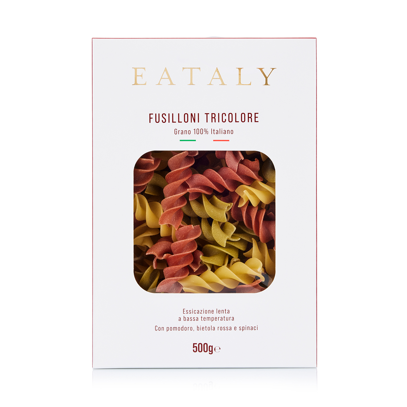 Fusilloni tricolore 100% italian wheat 500g Eataly | Eataly