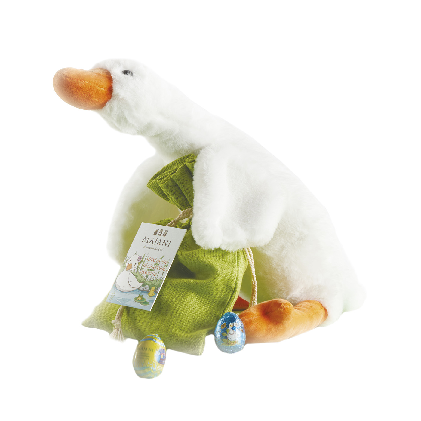 Piera the goose assorted chocolate eggs 190g Majani | Eataly