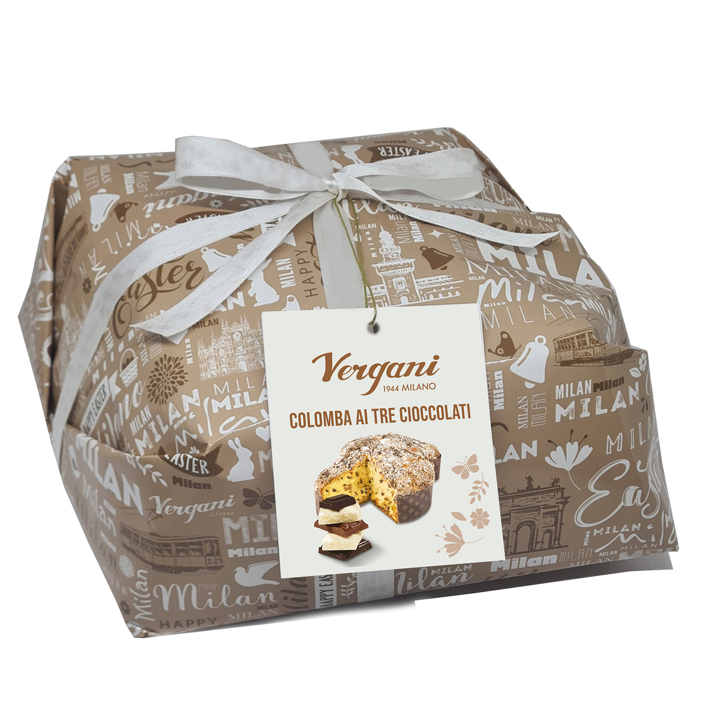 Three chocolates colomba 750g Vergani | Eataly